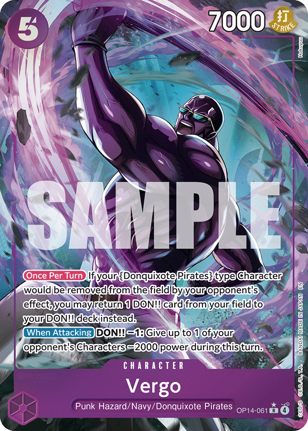 OP14-061 - Vergo - Rare Alt Art – Collectors Company