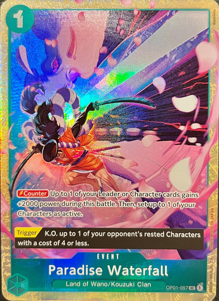 OP01-057 - Paradise Waterfall - Uncommon ALT ART – Collectors Company