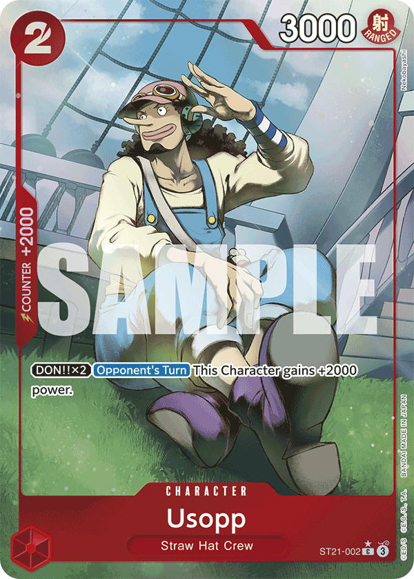 ST21-002 - Usopp - Common Alt Art – Collectors Company
