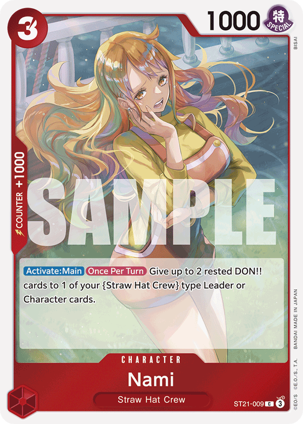 ST21-009 - Nami - Common FOIL – Collectors Company