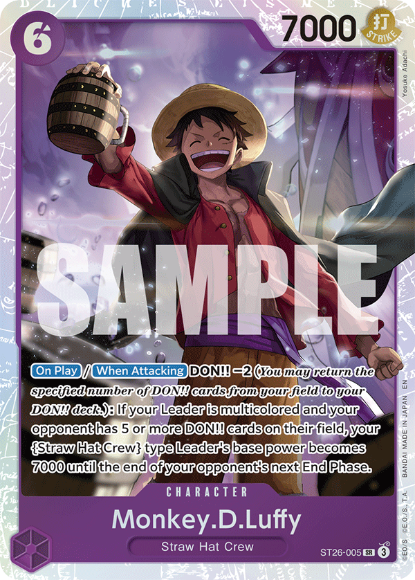 ST26-005 - Monkey.D.Luffy - Super Rare – Collectors Company