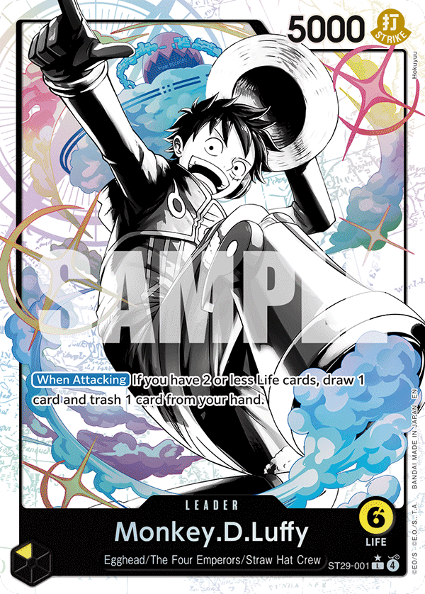 ST29-001 - Monkey.D.Luffy - Leader Alt Art – Collectors Company
