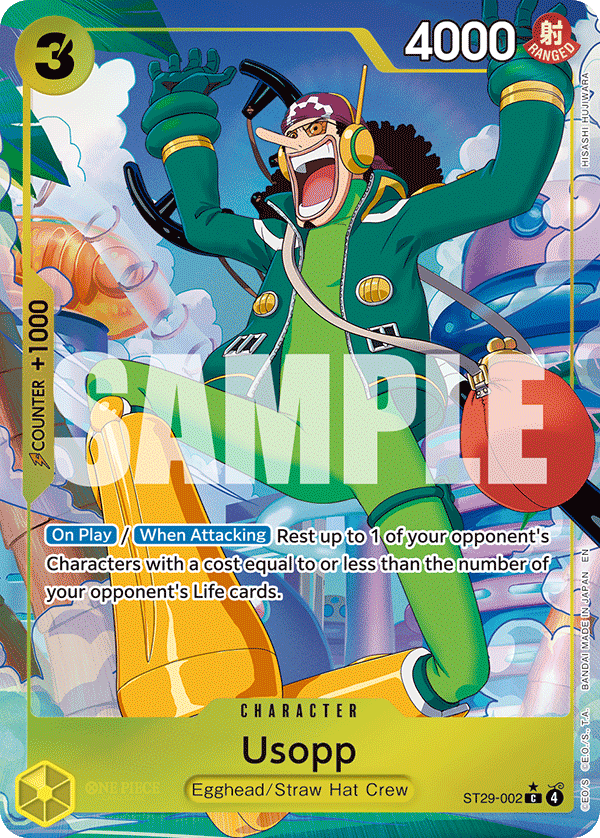ST29-002 - Usopp - Common Alt Art – Collectors Company
