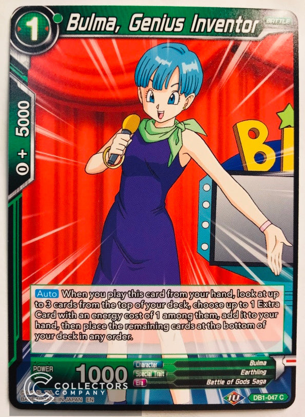 DB1-047 - Bulma, Genius Inventor - Common – Collectors Company