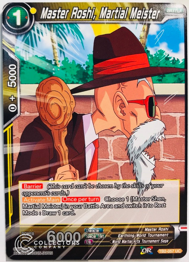 TB2-057 - Master Roshi, Martial Meister - Uncommon – Collectors Company