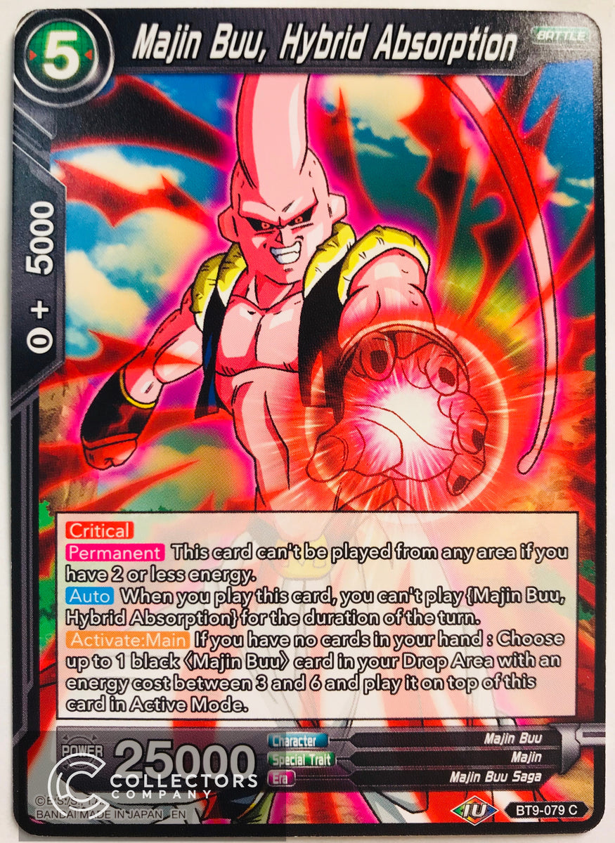 BT9-079 - Majin Buu, Hybrid Absorption - Common – Collectors Company