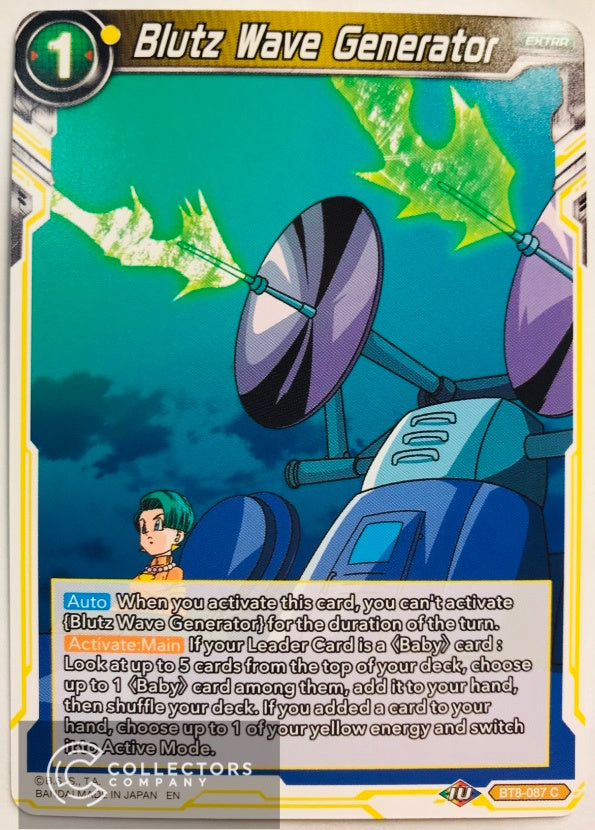 BT8-087 - Blutz Wave Generator - Common – Collectors Company