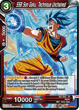 BT11-006 - SSB Son Goku, Technique Unchained - Uncommon FOIL - 2ND EDI – Collectors Company