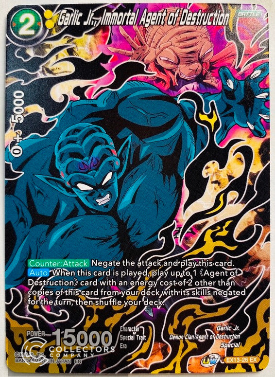 EX13-26 - Garlic Jr., Immortal Agent of Destruction - Expansion Rare ...