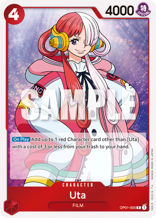 OP01-005 - Uta - Rare – Collectors Company