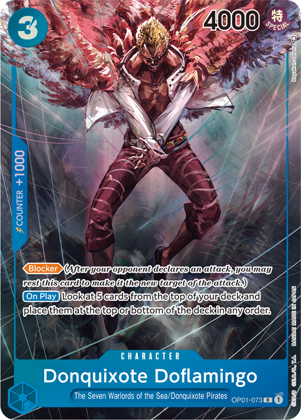OP01-073 - Donquixote Doflamingo - Rare Alt Art – Collectors Company