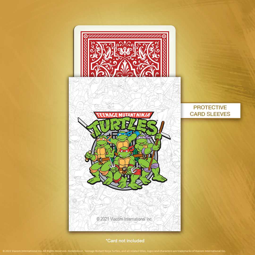 USAopoly - Teenage Mutant Ninja Turtles Standard Size Card Sleeves - 1 ...