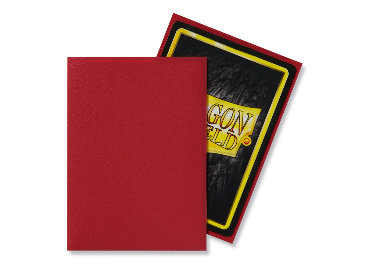 Dragon Shield - Standard Sleeves 100ct - Red MATTE – Collectors Company